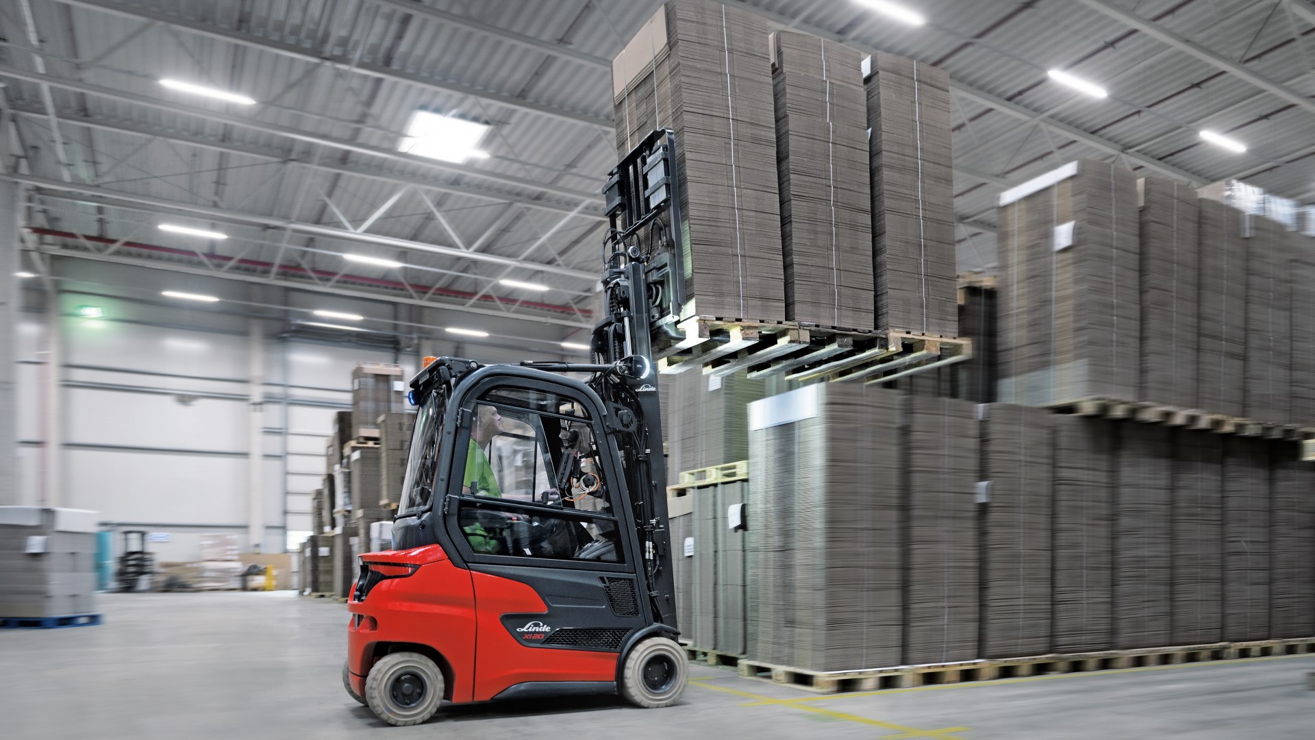 Linde Xi20 P w firmie Klingele Paper & Packaging