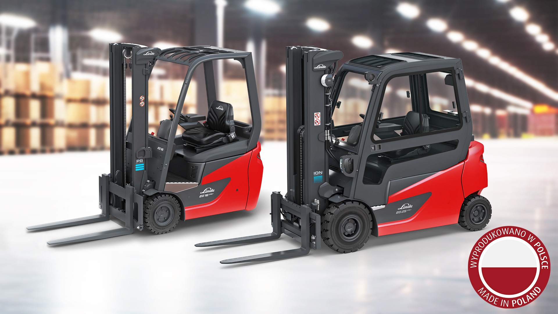 Producent wózków widłowych | Linde Material Handling